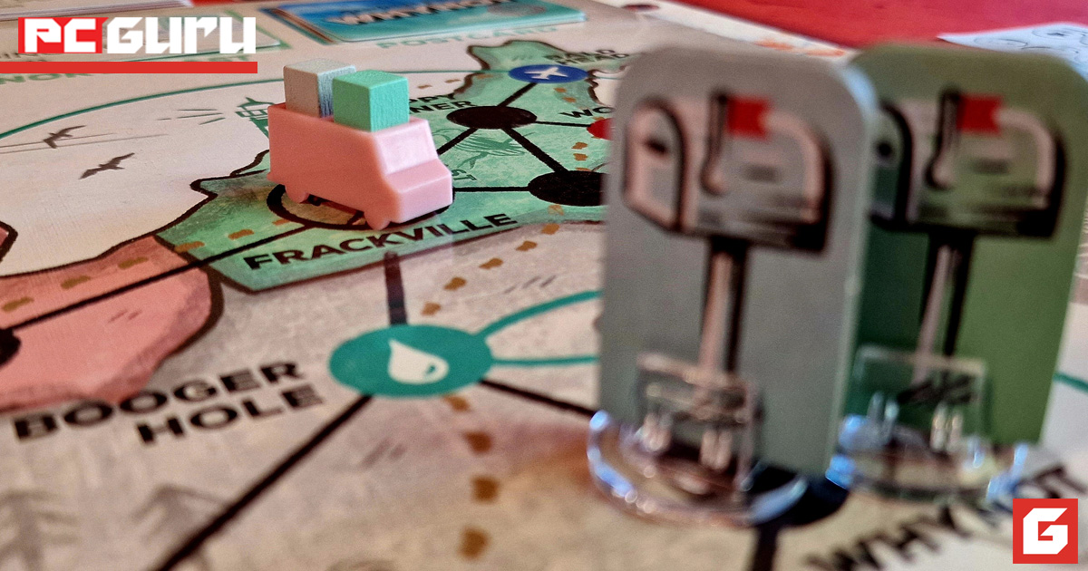 Big Potato Games: USPS – The Great American Mail Race PC Guru társasj