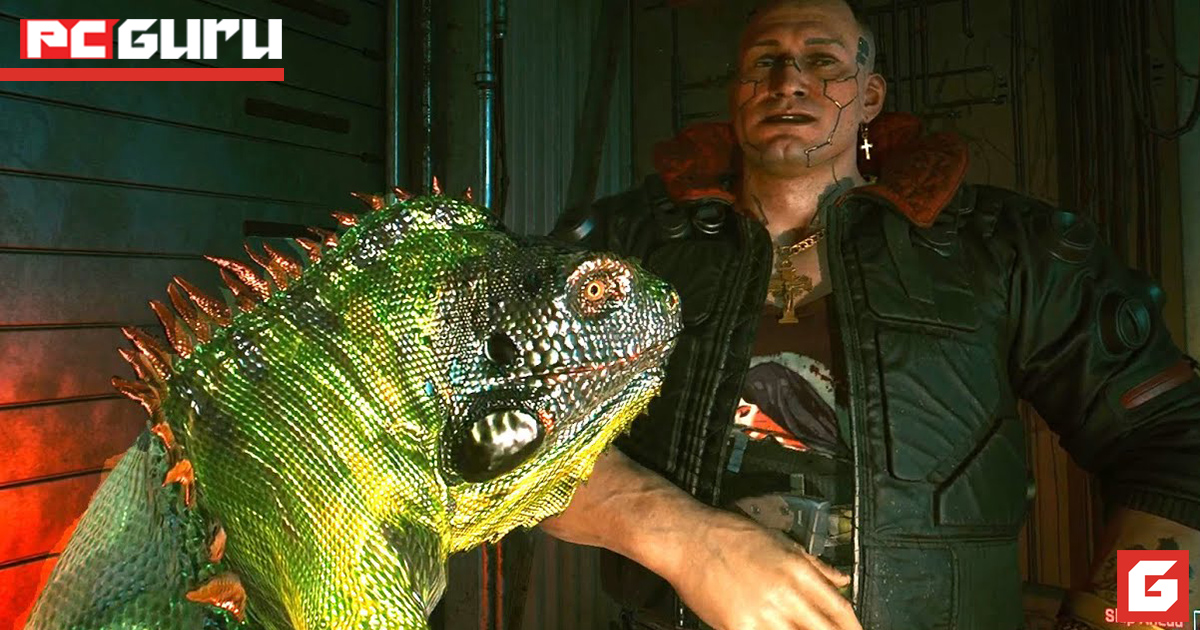 Cyberpunk 2077 – Az új frissítés hozott egy… leguánt?