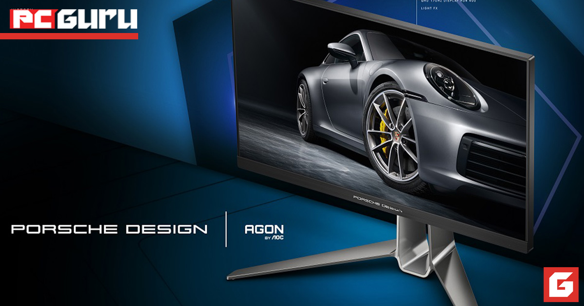 A Porsche Design és az AGON by AOC bemutatja az új PD27S gaming monitort